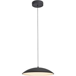 Sch&ouml;ner Wohnen Kollektion LED Pendelleuchte "LENTE", 1, &Oslash; 40cm H: 30cm, 1 Stk.schwarz, SCH&Ouml;NER WOHNEN-KOLLEKTION, Leuchten, SCH&Ouml;NER WOHNEN Kollektion, Downlight
