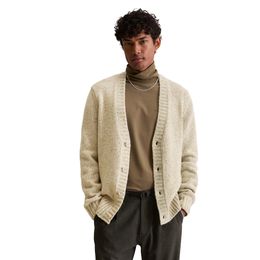 Marc O'Polo Herren Cardigan "aus weichem Schurwoll-Mix"pure cashmere, Gr. L, MARC O'POLO DENIM, unifarben, Obermaterial: 70% Schurwolle, 30% Polyamid,