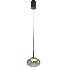 Sch&ouml;ner Wohnen Kollektion LED Pendelleuchte "SIA", 1, &Oslash; 20cm H: 80cm, 1 Stk.schwarz, SCH&Ouml;NER WOHNEN-KOLLEKTION, Leuchten, SCH&Ouml;NER WOHNEN Kollektion, H&ouml;henverstellbar,