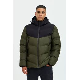 Blend Herren Steppjacke "BHOuterwear"forest night, Gr. L, 100% Nylon, Jacken, W&auml;rmende Steppjacke mit Kapuze