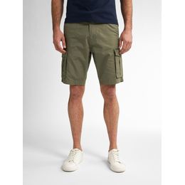 Herren Cargoshorts, gr&uuml;n, Gr. S, PETROL INDUSTRIES, unifarben, Web, Obermaterial: 100% Baumwolle, Hosen, Sommerhose mit Cargo Taschen