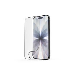 Hama Displayschutzglas "Handy-Schutzglas "Super Hybrid" f&uuml;r Apple iPhone 17, Montagehilfe"transparent, Displayfolien, High-End-Schutzglas mit