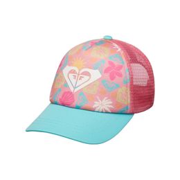 Roxy M&auml;dchen Trucker Cap "Sweet Emotions"plumeria hippie hour diagonal, Kunstfaser, Caps