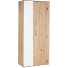 Mehrzweckschrank Home Affaire, B:70cm H:159cm T:35cm, wei&szlig;, Holzwerkstoff, K&uuml;che, Schr&auml;nke, "Wien", Mehrzweckschrank, Melamin-Oberfl&auml;che,