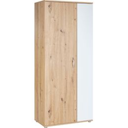 Mehrzweckschrank Home Affaire, B:70cm H:159cm T:35cm, wei&szlig;, Holzwerkstoff, K&uuml;che, Schr&auml;nke, "Wien", Mehrzweckschrank, Melamin-Oberfl&auml;che,