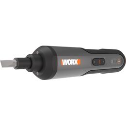 WORX Akku-Schrauber "WX240", B:3,5cm H:3,5cm L:18,3cm, grau, Schrauber, 3-Gang-Drehmomenteinstellung (5/4/2,5 Nm), inkl. Akku & Ladeger&auml;t