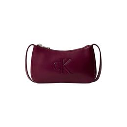 Calvin Klein Damen Mini Bag "BOLD CK MINI BAG"alluring pink, Lederimitat, Taschen, kleine Umh&auml;ngetasche, Schultertasche mit Logoschriftzug