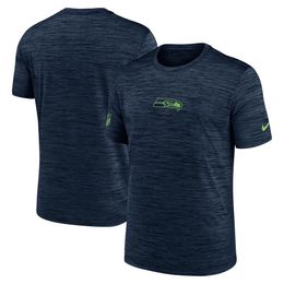 Nike Damen T-Shirt "Nike T-Shirt Seattle Seahawks Nike Velocity SS", blau, Gr. S, 100% Polyester, Shirts