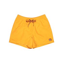 Quiksilver Herren Boardshorts "Everyday Solid Volley 15""mineral gelb, Gr. L, Obermaterial: 100% Microfaser;, Hosen