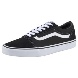 Vans Herren Sneaker "Ward", Gr. 41, schwarz-wei&szlig;, Leder, Textil, Schuhe