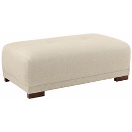 Hocker Home Affaire, B:122cm H:47cm T:67cm, beige, Filzoptik (100% Polyester);Struktur (100% Polyester);Struktur fein ( 100% Polyester), Wohnzimmer,