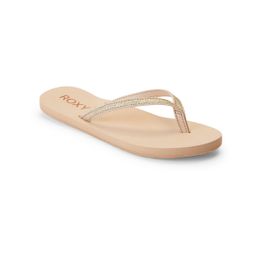 Roxy Damen Zehentrenner "NAPILI II", Gr. 41, beige, Synthetik, Schuhe