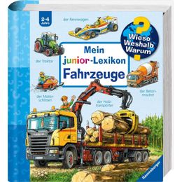 Ravensburger Lexikon "Wieso? Weshalb? Warum?, Mein junior-Lexikon Fahrzeuge", B:18cm H:2cm, bunt, B&uuml;cher, Made in Europe