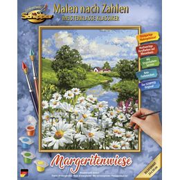 Schipper Kinder Malen nach Zahlen "Meisterklasse Klassiker - Margeritenwiese", bunt, B:24cm H:30cm, Malvorlagen, Made in Germany