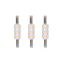 Paulmann LED-Leuchtmittel "3er Pack 90lm 2200K 24V", L:6,2cm &Oslash;:1,4cmsilberfarben, Leuchtmittel