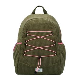 Roxy Damen Tagesrucksack "Color 15L"oil gr&uuml;n, Baumwolle, Rucks&auml;cke