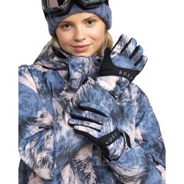 Roxy Damen Snowboardhandschuhe "Roxy Jetty"wild wind schwarznight, Gr. S, Kunstfaser, Handschuhe