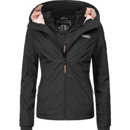 Marikoo Damen Outdoorjacke "Erdbeere", schwarz, Gr. XS, clean, Oberstoff: 100% Polyester; Futter: 100% Polyester; Wattierung: 100% Polyester;