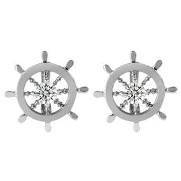 Adelia&acute;s ADELIA ́S Damen Paar Ohrh&auml;nger "Ohrringe aus Edelstahl mit Zirkonia", silber, Edelstahl, Ohrringe, Perfekt als Geschenk f&uuml;r besondere Menschen