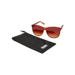 Urban Classics Damen Sonnenbrille "Urban Classics Unisex Sunglasses Chirwa UC"braun leo, Sonnenbrillen