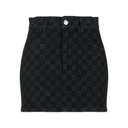 PEQUS Damen Sommerrock "PEQUS PEQUS Aether Monogram Skirt"mc, Gr. XL, 99% Baumwolle, 1% Polyurethan, R&ouml;cke