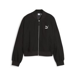 Puma Between-Season Jacket 'Classics Shiny' female Black size XXS