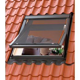 Velux Hitzeschutz-Markise "mit Haltekrallen MHL FK00 5060", schwarz, Markisen, Tageslicht & Hitzeschutz