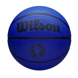 Wilson Basketball "NBA TEAM TRIBUTE SOLID BSKT DALLAS", 5blau, Gummi, B&auml;lle