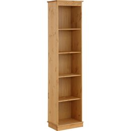 B&uuml;cherregal OTTO HOME, B:46cm H:186cm T:32cm, beige, Massivholz, Wohnzimmer, Regale, "Indra", aus massiver Kiefer, in verscheidenen H&ouml;hen, mit FSC