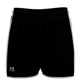 Under Armour Damen Trainingsshorts "UA W CHALLENGER TRAIN SHORT"schwarz,, wei&szlig;, Gr. M, Obermaterial: 100% Polyester, Hosen, f&uuml;r vielseitige