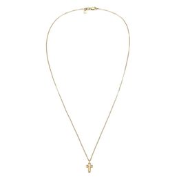 Kuzzoi Necklace 'Kreuz' male Gold size 50