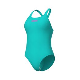 arena Damen Badeanzug "Swim Pro Solid"water, shocki, Gr. 40, Obermaterial: 100% Polyester, Badeanz&uuml;ge