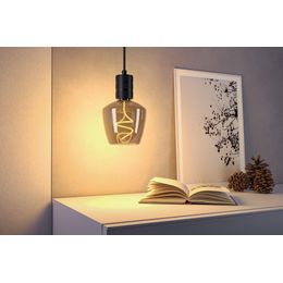 Paulmann LED-Leuchtmittel "Floating Shine G125 V2 150lm 4W 1800K Smoke 230V", L:16,3cm &Oslash;:12,3cm, transparent, Leuchtmittel