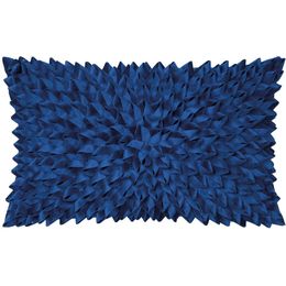 Dekokissen Pad, B:30cm L:50cmmarina, unifarben, Polyester, Dekokissen_Sitzkissen_Kissenh&uuml;llen, "Sentiment", 3D