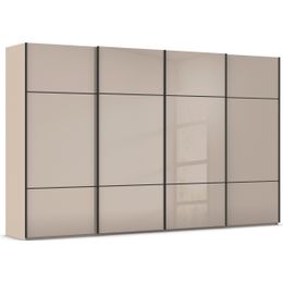 Schwebet&uuml;renschrank Rauch, B:360cm H:223cm T:68cm, beige, Holzwerkstoff, Schr&auml;nke, "Kleiderschrank Schrank Garderobe Schlafzimmerschrank SCALE-TRIO",