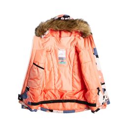 Roxy M&auml;dchen Snowboardjacke "Roxy Pie"pink salt prima, Gr. 14, Obermaterial: 55% Microfaser, 45% Microfaser;, Jacken