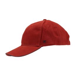 Casamoda Herren Baskenm&uuml;tze "Casamoda Cap uni", orange, 100% Baumwolle, M&uuml;tzen