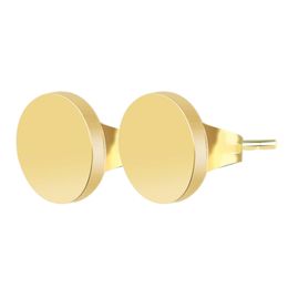 Adelia&acute;s ADELIA ́S Damen Paar Ohrh&auml;nger "Damen Ohrringe &ndash; Ohrstecker aus Edelstahl"gold, Edelstahl, Ohrringe, Ideal als Geschenk zum einfach so