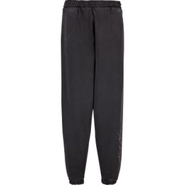 Jogginghose Karl Kani "Karl Kani Karl Kani Autograph Heavy Os Sweatpants", Herren, Gr. L, US-Gr&ouml;&szlig;en, schwarz, 100% Baumwolle, unifarben, oversize, Hosen Jogginghose
