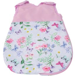 Bayer Chic 2000 CHIC2000 Kinder Puppen Schlafsack "Bola, Flowers", bunt, Polyester, Puppenausstattungen
