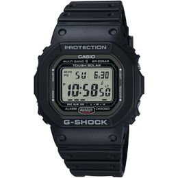 Casio G-SHOCK Kinder Funkchronograph, schwarz, Armbanduhren, Solaruhr,Armbanduhr,Herrenuhr,digital,,bis 20 bar wasserd.Resinarmband