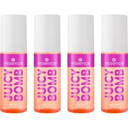 Essence Damen K&ouml;rperspray "JUICY BOMB PARTY body mist 01", transparent, Parf&uuml;ms, Reisefreundliches Flakon, h&auml;lt den ganzen Tag, riecht