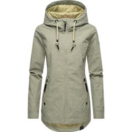 Ragwear Damen Outdoorjacke "Zuzka", gelb, Gr. 5XL, Au&szlig;enmaterial: 100% Polyester; Innenfutter: 100% Polyester, Jacken, stylische &Uuml;bergangsjacke mit