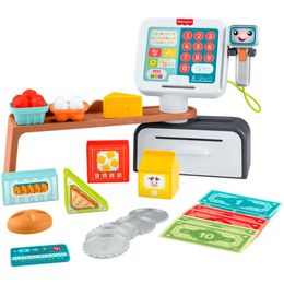 Fisher-Price Kinder Lernspielzeug "Lernspa&szlig; Meine erste Spielkasse", bunt, Kunststoff, B:9cm H:25cm L:33cm, Lernspielzeug, mit Sound und Liedern