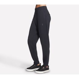 Skechers Damen Jogginghose "Women's Pant", schwarz, Gr. XL, Obermaterial: 53% Viskose, 39% Polyester, 8% Elasthan, Hosen, aus Viskose, Polyester und