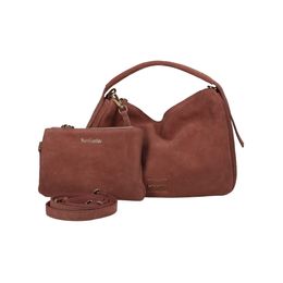 Nero Giardini Damen Henkeltasche "Nero Giardini Taschen Veloursleder"rosa, Veloursleder, Taschen