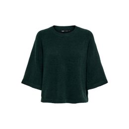 Only Damen Strickpullover "ONLSIMONI 3/4 PULLOVER KNT NOOS", gr&uuml;n, Gr. XS, meliert, Strick, Obermaterial: 74% Polyacryl, 24% Polyester, 2% Elasthan,