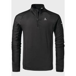 Sch&ouml;ffel SCH&Ouml;FFEL Herren Funktionsshirt "Hiking Longsleeve Style Cascata MNS", schwarz, Gr. 56, Oberstoff: 94% Polyester, 6% Elasthan, Shirts