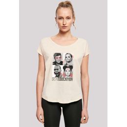 F4NT4STIC Damen T-Shirt "Sex Education Class Photos Netflix TV Series", wei&szlig;, Gr. L, Obermaterial: 100% Baumwolle, Shirts, Premium Qualit&auml;t
