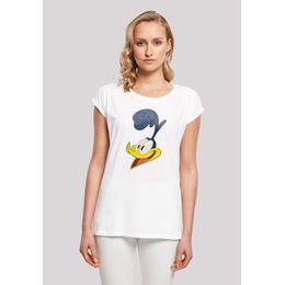 F4NT4STIC Damen T-Shirt "Looney Tunes Road Runner Face", wei&szlig;, Gr. 4XL, Obermaterial: 100% Baumwolle, Shirts, Print